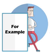 Transition words tell examples