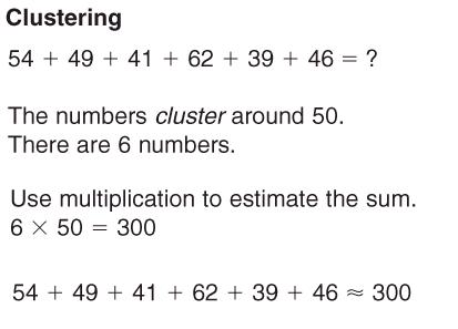 Estimate each. Tell what method you are using.