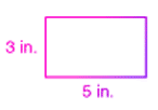 Find the area of the block.