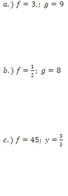 Direct and Inverse Variation