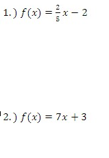 Function Notation