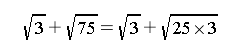 Add and Subtract Square Roots
